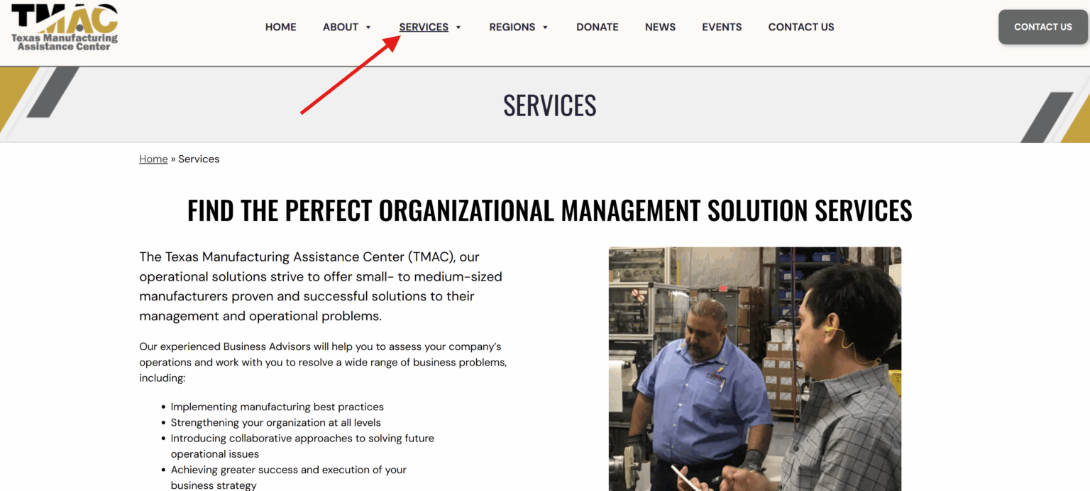 Complete Your Texas Manufacturing Network Profile - TMAC